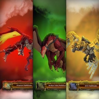 Buy WoW Pathfinder Carry. BFA, Legion, WoD flying Boost