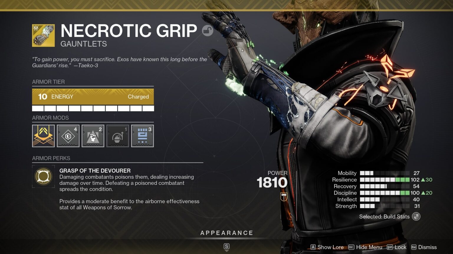 Best Strand Warlock Build in Destiny 2 Season of the Wish