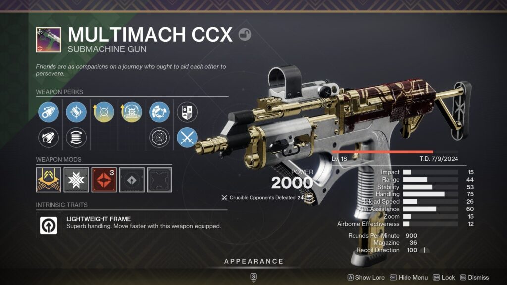 Destiny 2 best SMGs: PvE and PvP Guide for Episode Echoes