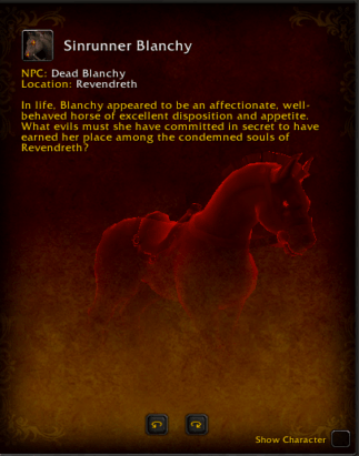 Shadowlands Sinrunner Blanchy – how to get the mount | WowVendor