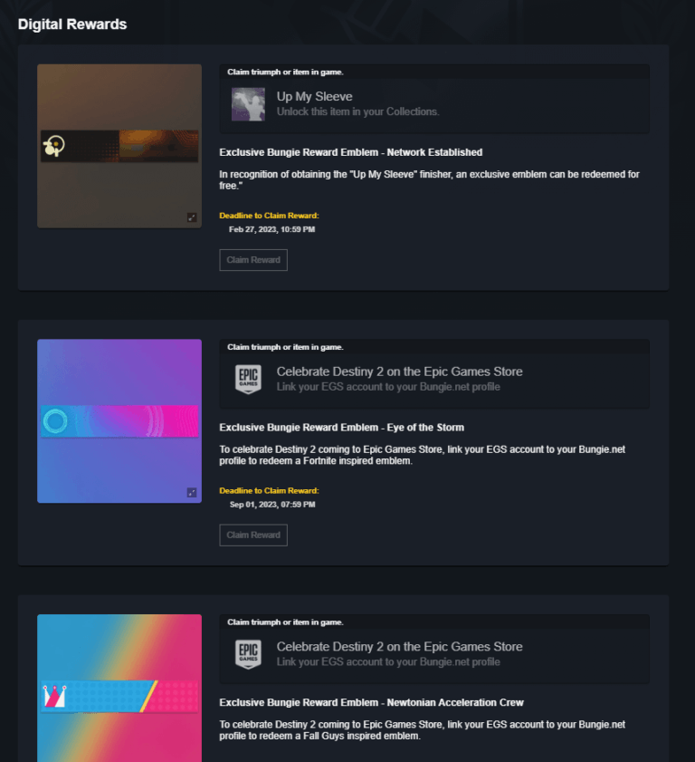How to get all Destiny 2 Free Emblems | WowVendor