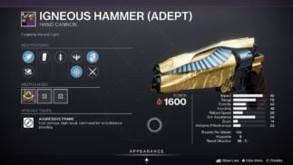 Destiny 2: Best Hand Cannons for PvE and PvP — Ultimate List