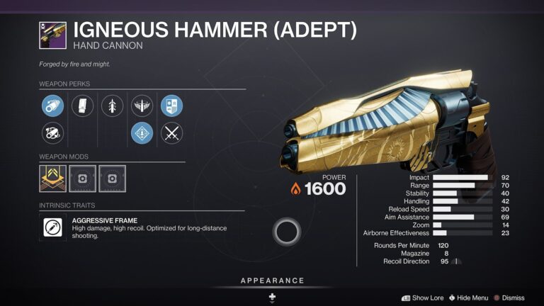 Destiny 2: Best Hand Cannons for PvE and PvP — Ultimate List