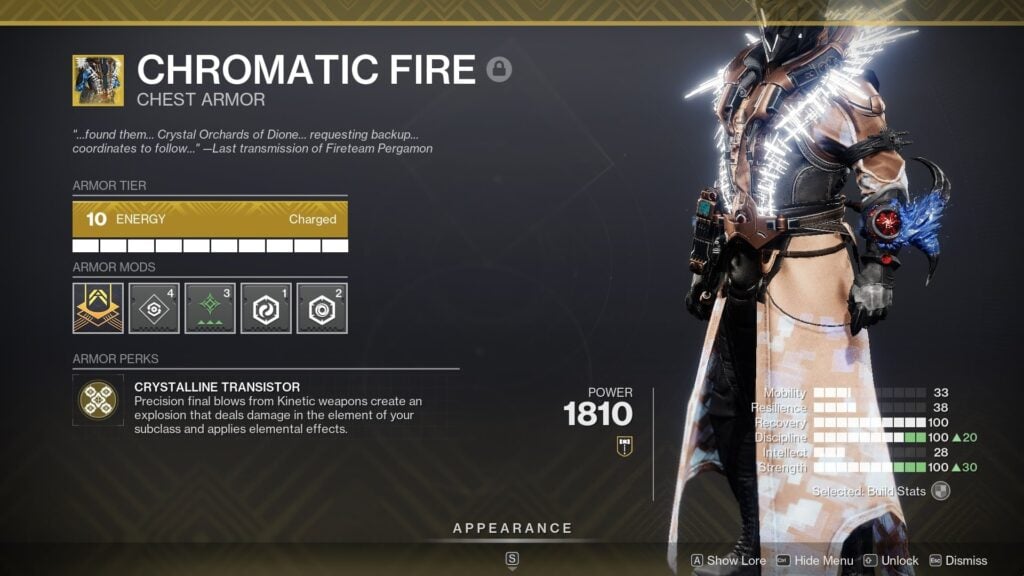 Best Arc Warlock Build in Destiny 2 Season of the Wish