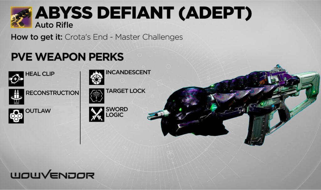 How to get Adept Weapons in Crota's End | WowVendor