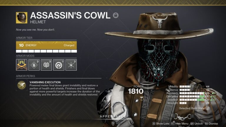 Best Strand Hunter build in Destiny 2 Season of the Wish