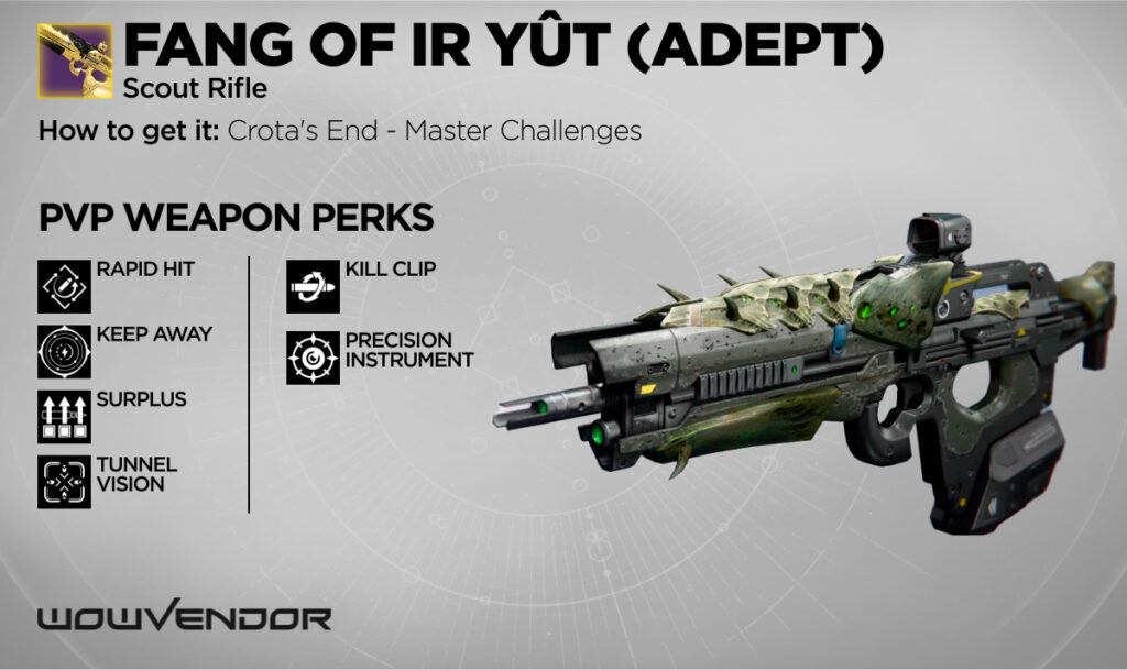 How to get Adept Weapons in Crota's End | WowVendor
