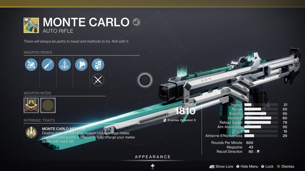 How to Get Monte Carlo in Destiny 2 with the Catalyst | WowVendor