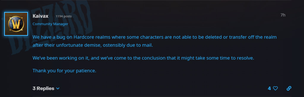WoW Hardcore Character Transfer Faces Bug | WowVendor WoW Hardcore Character Transfer Faces Bug | WowVendor
