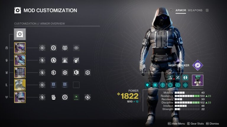 Destiny 2 best Hunter build: raids, GrandMasters, and Trials