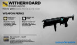 How to Get Witherhoard Catalyst with the Exotic + Ornaments