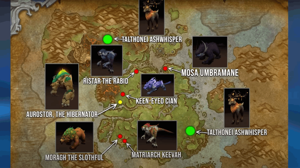 So erhalten Sie alle Druide Forms im Dragonflight Patch 10.2