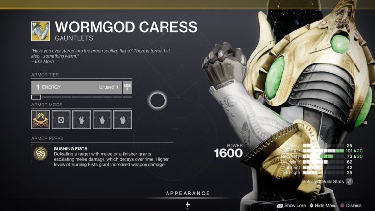 Best Strand Titan build in Destiny 2 Season of the Wish