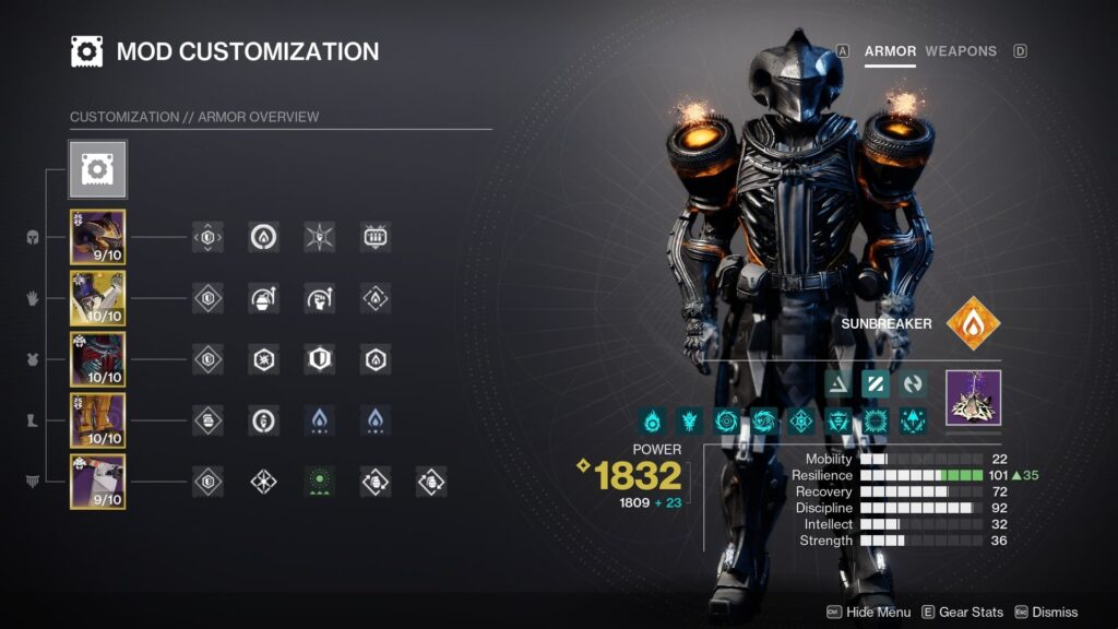 Every Solar Titan Build in Destiny 2 Season of the Wish