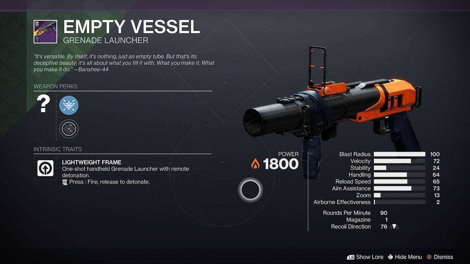 Best Vanguard Weapons in Destiny 2: Weapons from Zavala