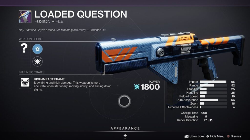 Best Vanguard Weapons in Destiny 2: Weapons from Zavala