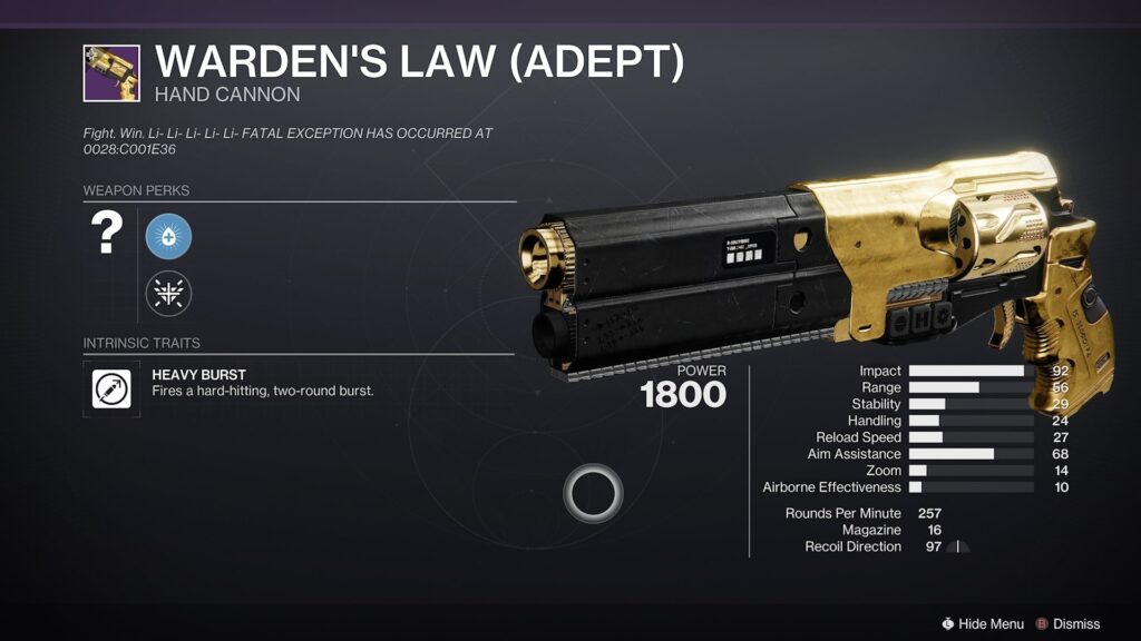 Destiny 2 Best Nightfall Weapons in Season 23: Ranked