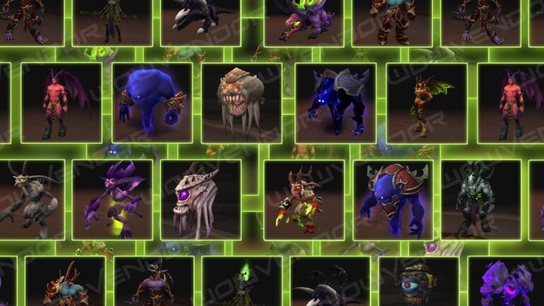 How to Get All Dragonflight Warlock Pet Customizations | WowVendor
