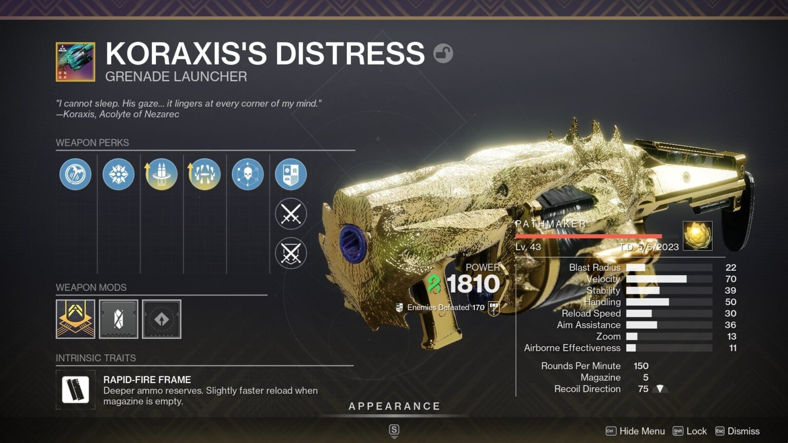 Destiny 2 Best Grenade Launchers: Special and Heavy Weapons