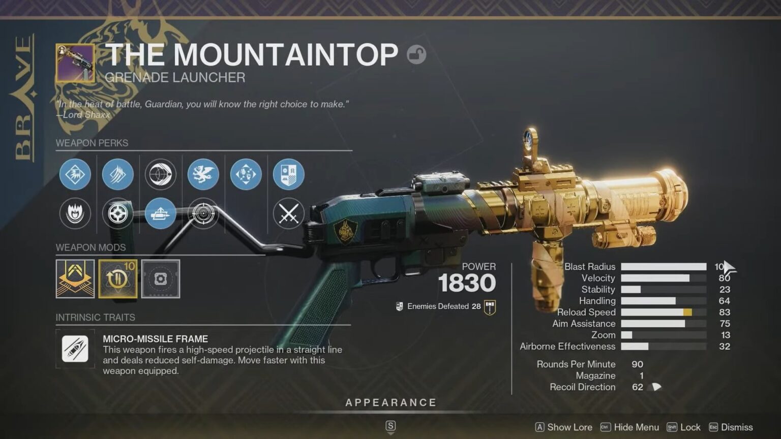 Destiny 2 Best Grenade Launchers: Special and Heavy Weapons