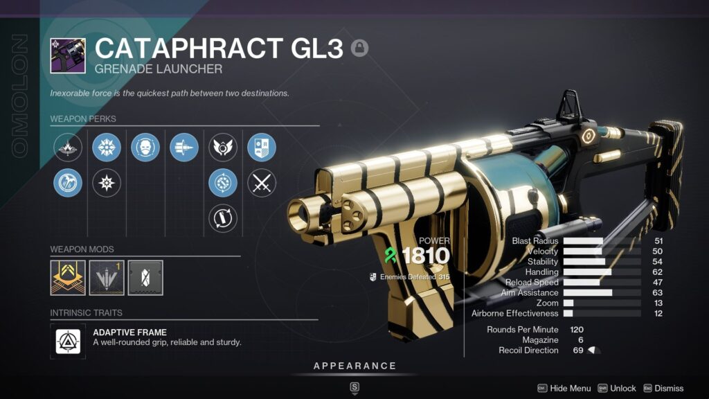 Destiny 2 Best Grenade Launchers: Special and Heavy Weapons