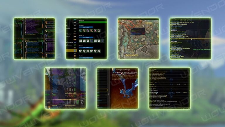 Top 7 WoW mount farm addons and mount tracker TWW Patch 11.2.5