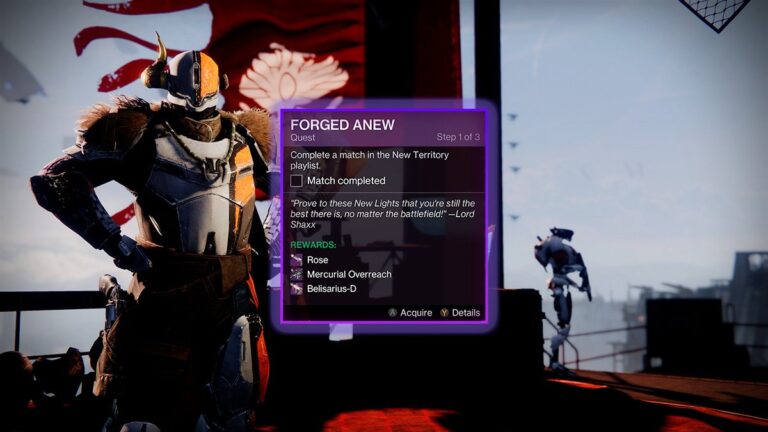 New Shaxx Quest Grants 3 Great Weapons and Emblem
