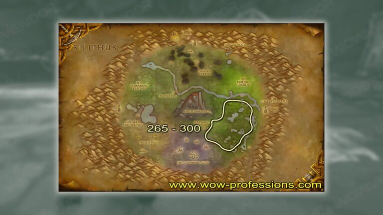 Mists of Pandaria Classic Skinning guide 1–600