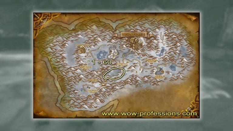 Mists of Pandaria Classic Skinning guide 1–600