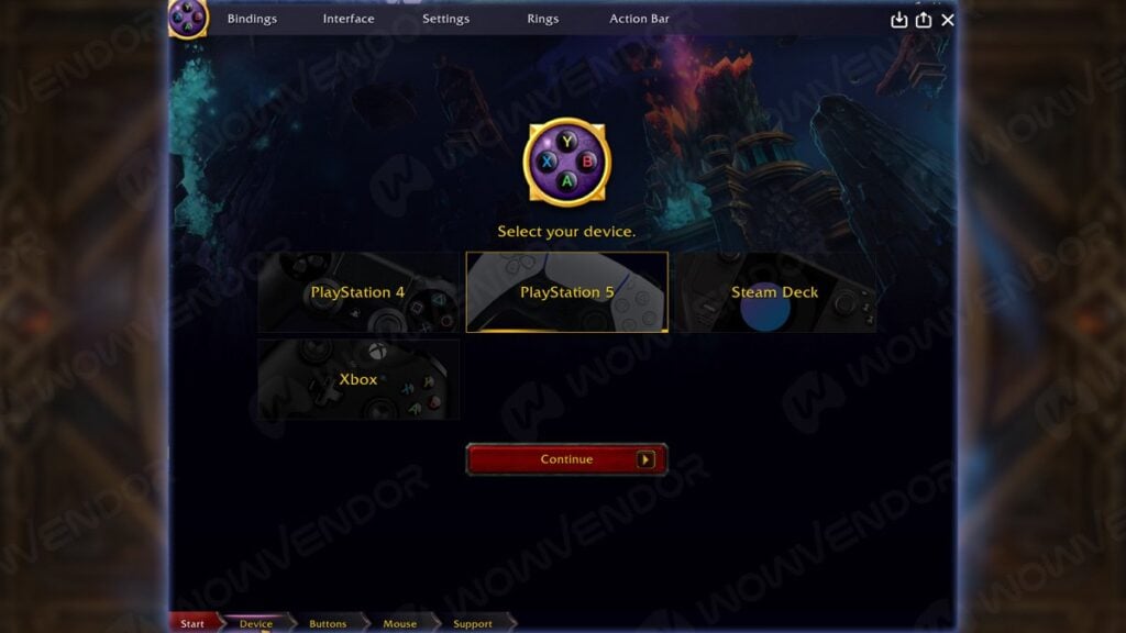 WoW controller support guide in 2025