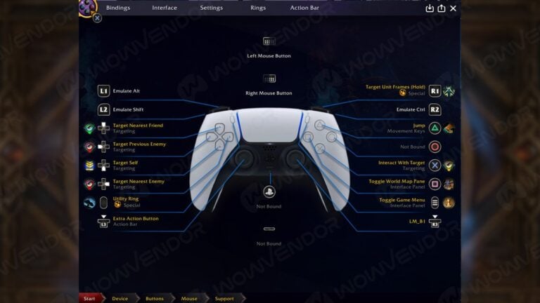 WoW controller support guide in 2025