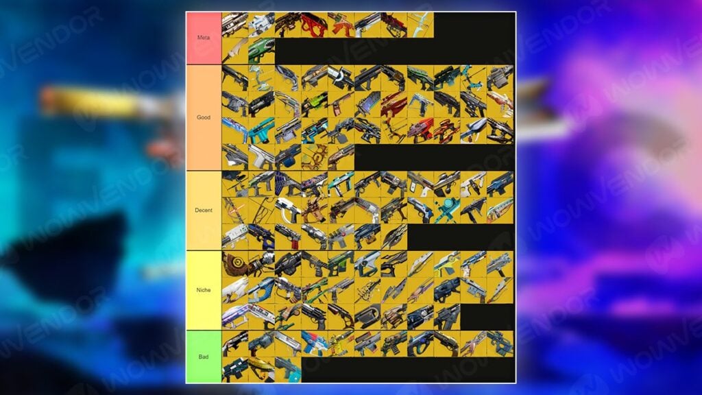 Destiny 2: Exotic weapons tier list — PvE and PvP ranked