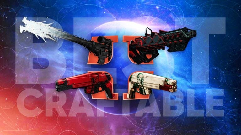 Destiny 2: Craftable weapons — Ultimate list of all weapons