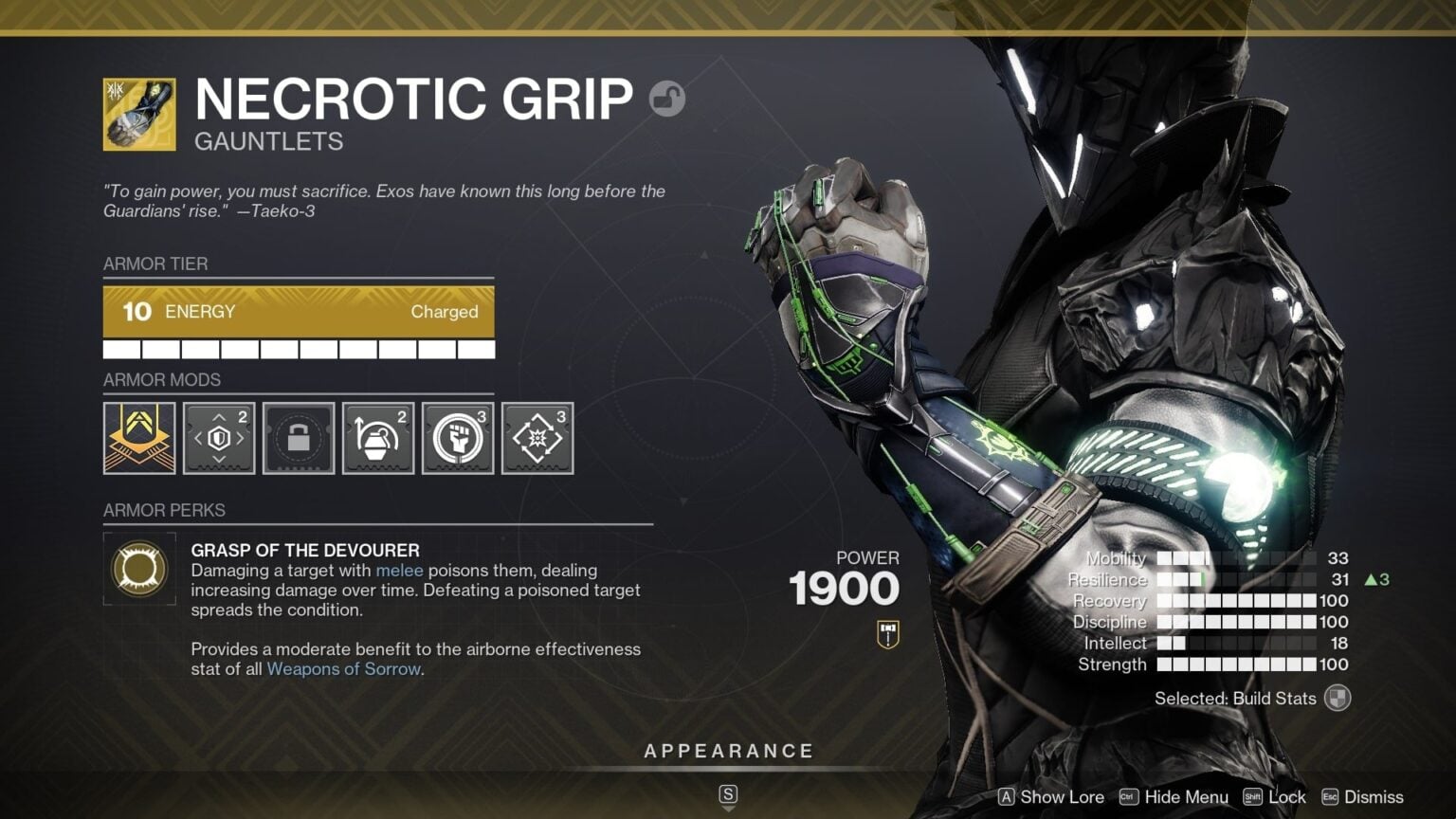 Best Warlock Exotic Armor in The Final Shape: tier list