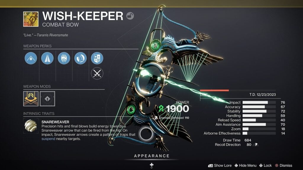 Destiny 2: Craftable weapons — Ultimate list of all weapons