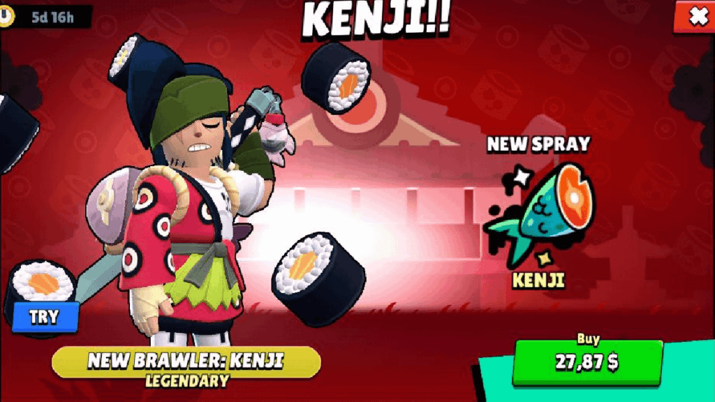 Brawl Stars new Brawler Kenji: everything we know | WowVendor