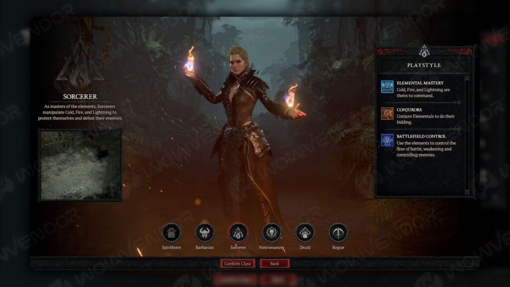New Diablo 4 character creation screen coming in Patch 2.0? | WowVendor