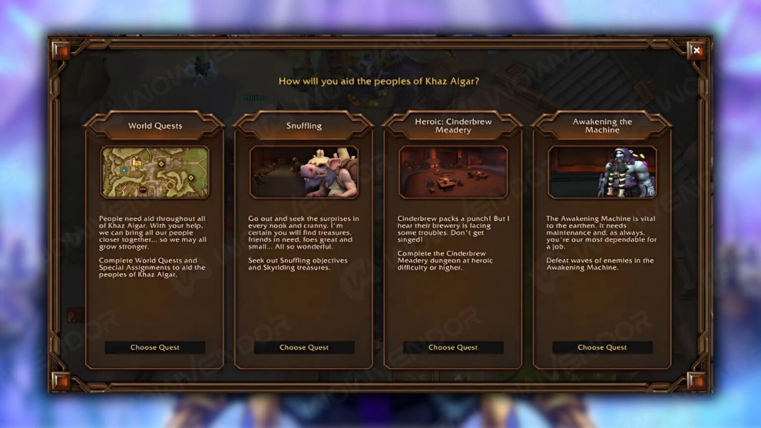 How to get Undermine Crests in The War Within patch 11.1.7