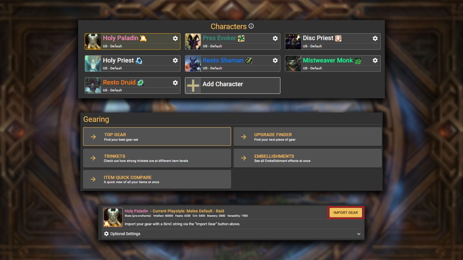 WoW sim guide: How to sim gear: 5 easy steps in TWW 11.2.5