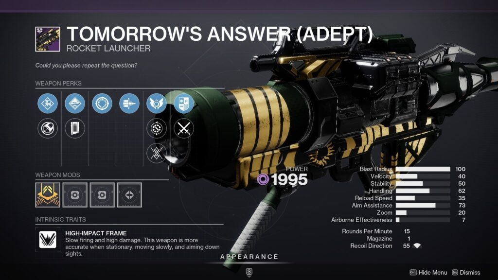 Destiny 2: 10 best weapons in Episode Revenant — ranked