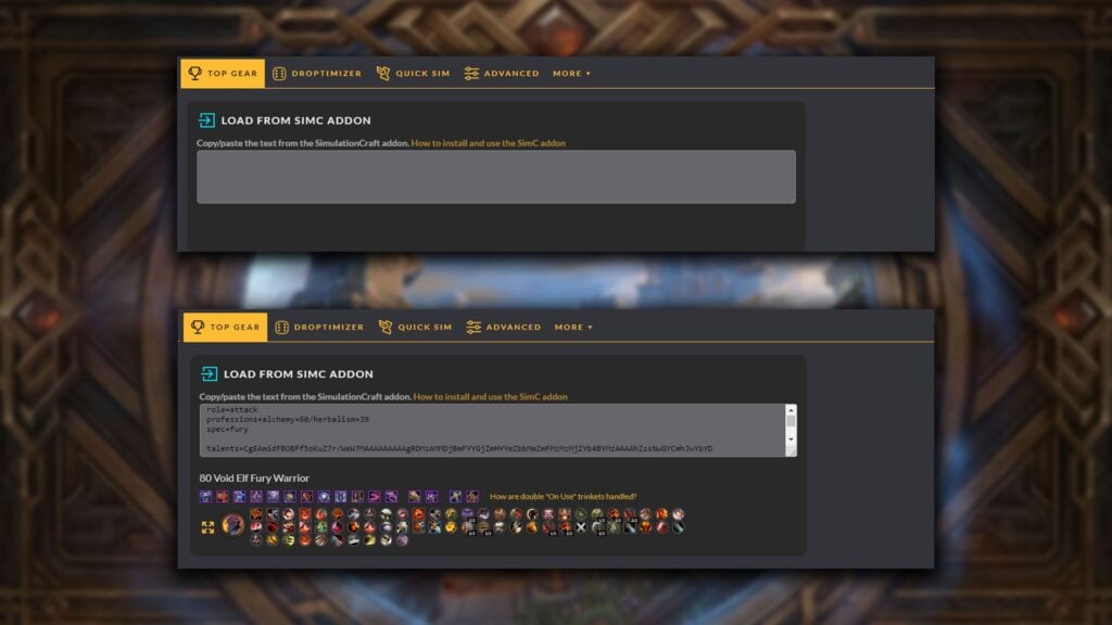 WoW sim guide: How to sim gear: 5 easy steps in TWW 11.2.5