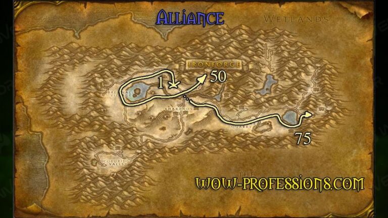 WoW Classic Fresh Skinning guide 1–300: Trainers and materials