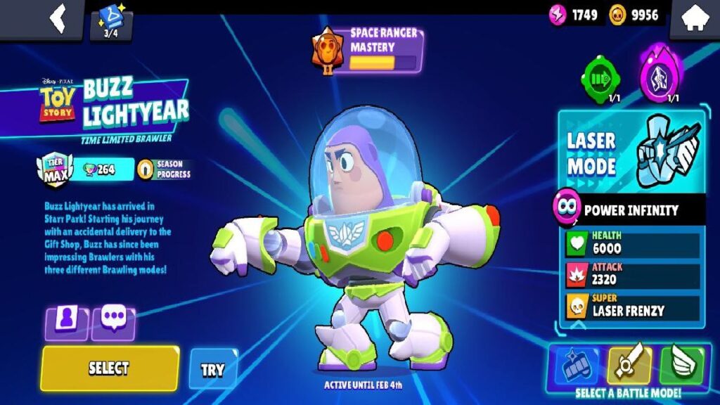 Brawl Stars Buzz Lightyear guide: master the best mode