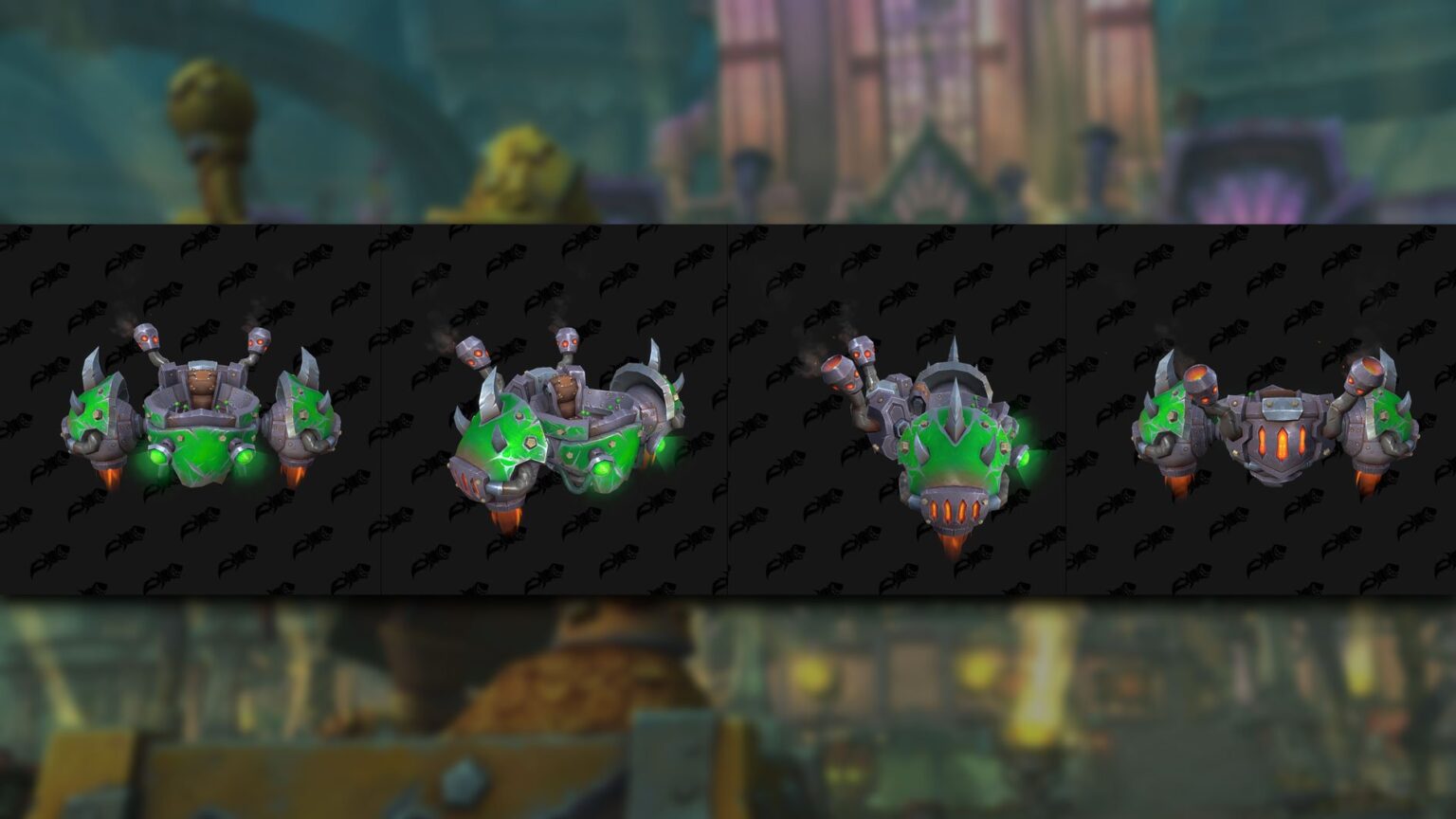 All patch 11.1 mounts: Undermine, M+, Delves, and Trading Post