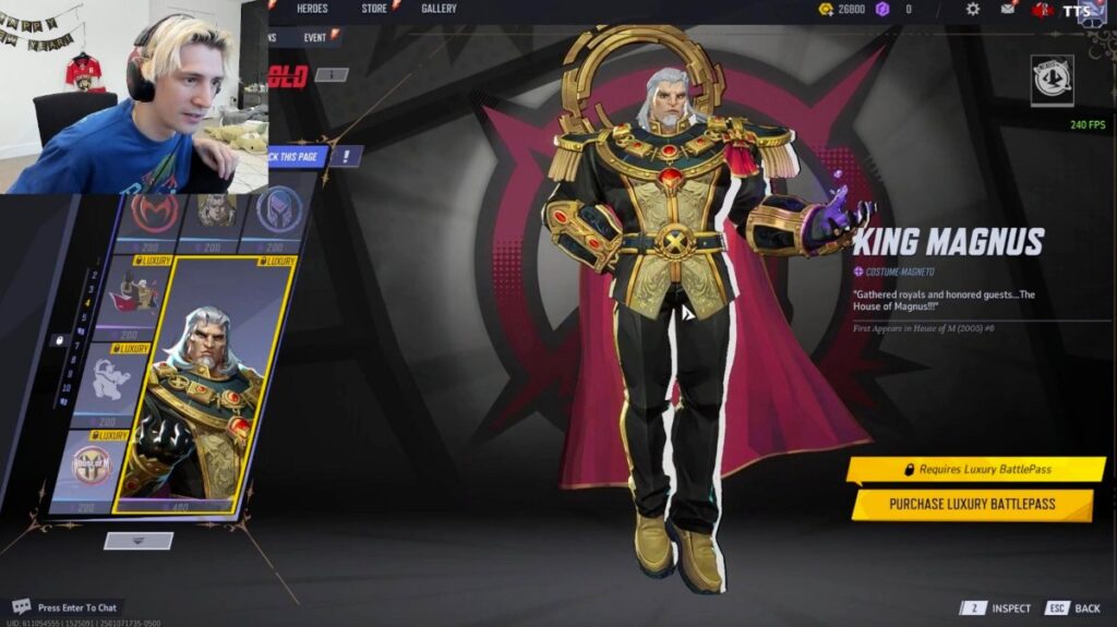 Marvel Rivals Season 1 Battle Pass: Eternal Night Falls