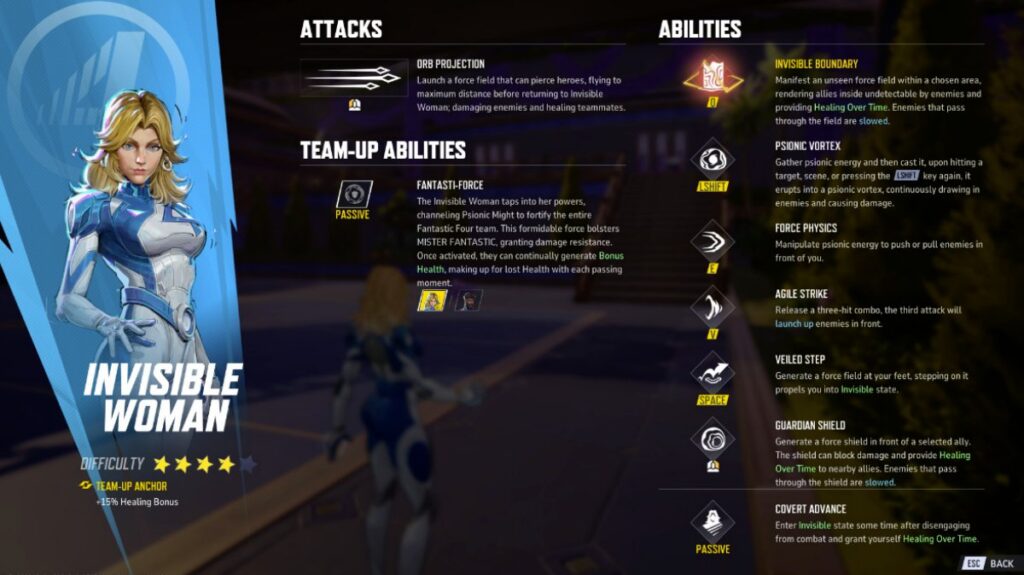 Marvel Rivals Invisible Woman guide: Combos, tricks, and more