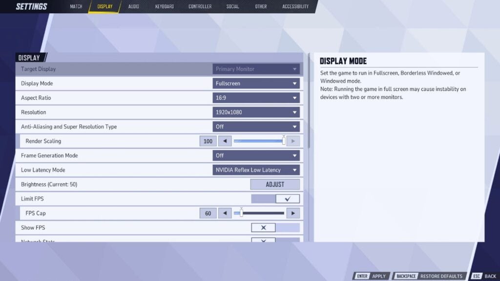 How to fix Lags, FPS, and Ping in Marvel Rivals Settings