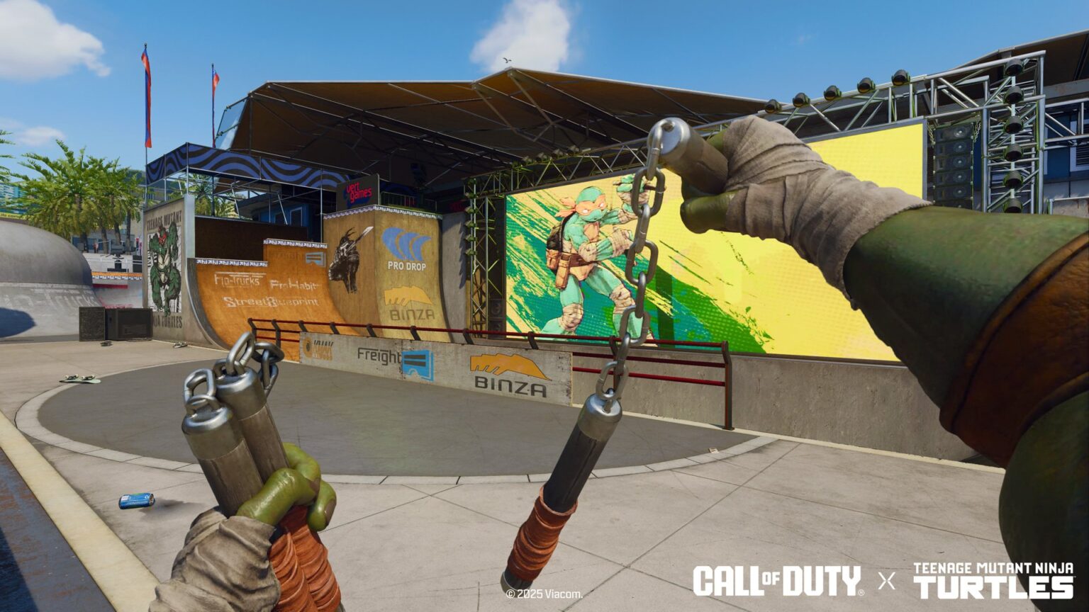 Call of Duty x Teenage Mutant Ninja Turtles collaboration