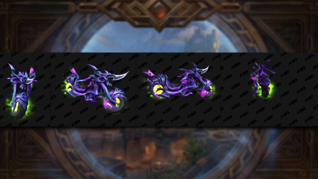 All patch 11.1.5 mounts: Purple motorcycle is finally here!