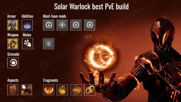 Every best Solar Warlock build Destiny 2: PvE and PvP